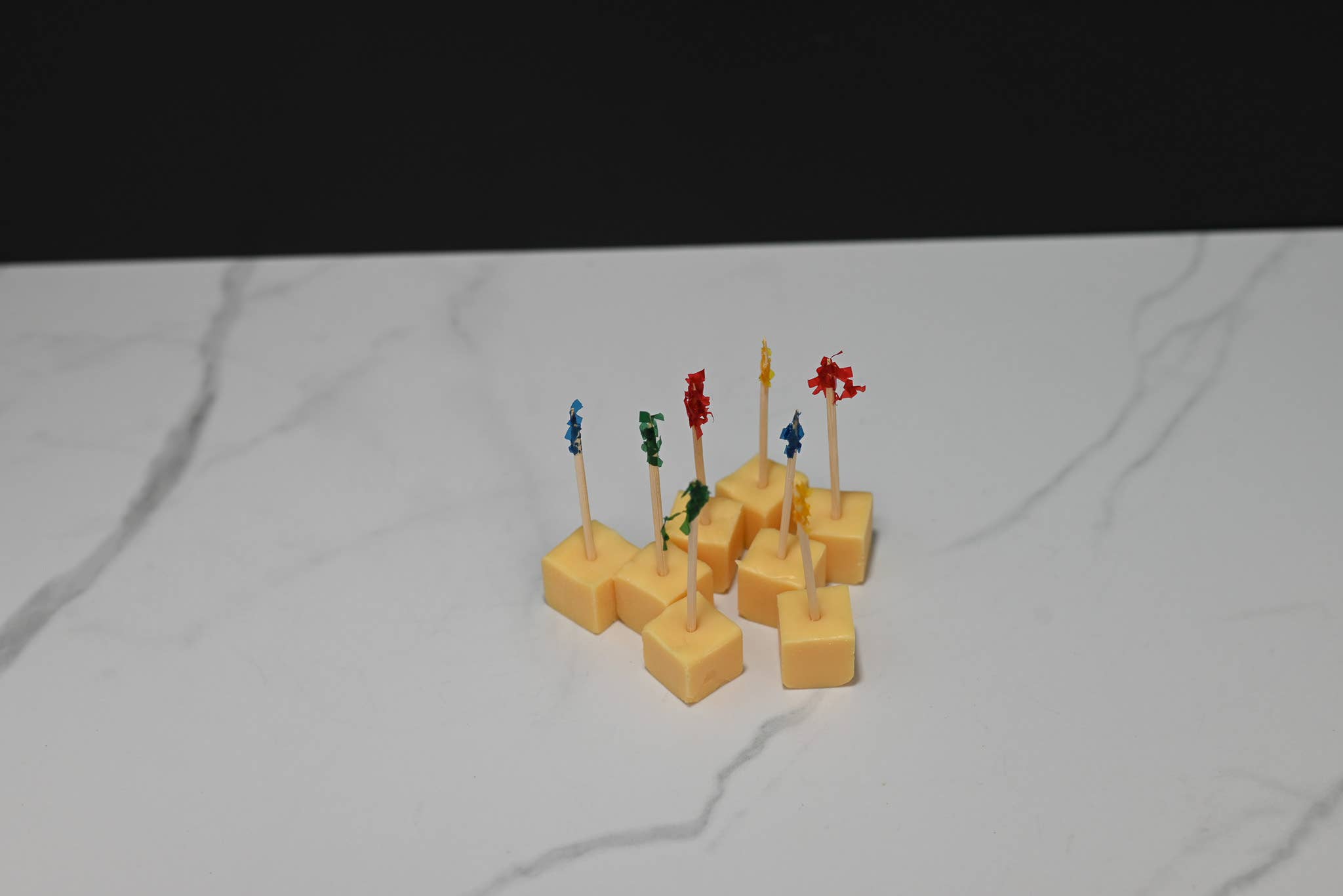 Fake Cheddar Cheese Cubes | Uncommon Finds Home Decor & More